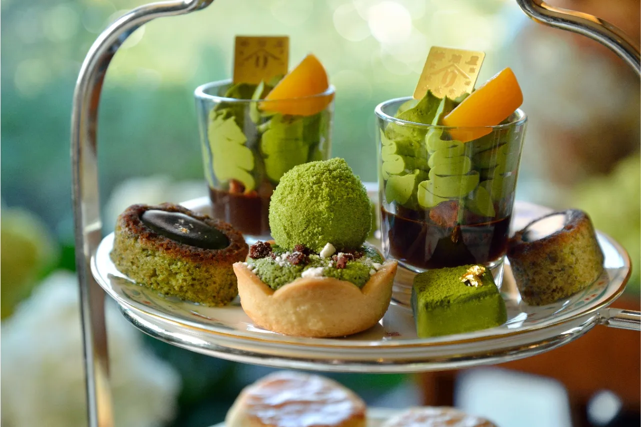 「辻利兵衛本店」コラボの“宇治茶”アフタヌーンティー登場！「ホテル椿山荘東京」より