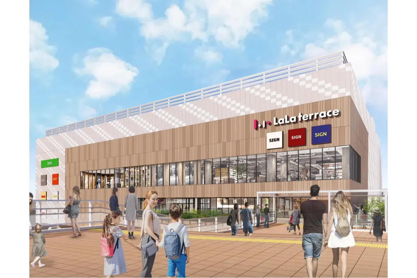 北綾瀬駅直結の商業施設「三井ショッピングパーク ららテラス北綾瀬」25年6月オープン