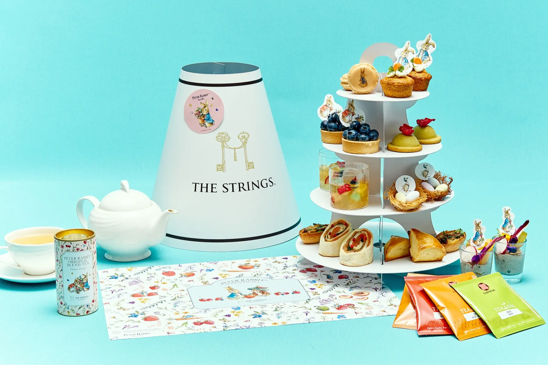 ピーターラビット™ アフタヌーンティー ～in Flower Garden～【ザ ストリングス 表参道】