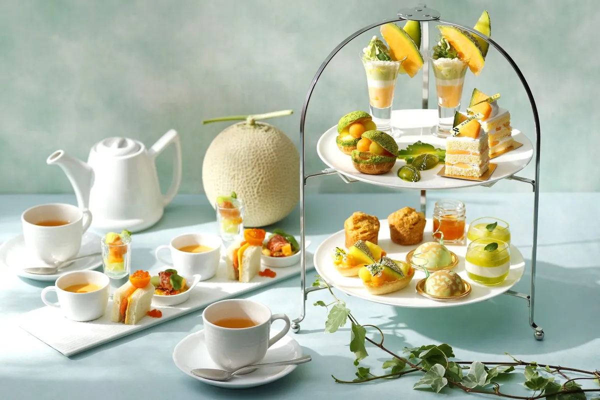 Mellow-Mellow Melon Afternoon Tea