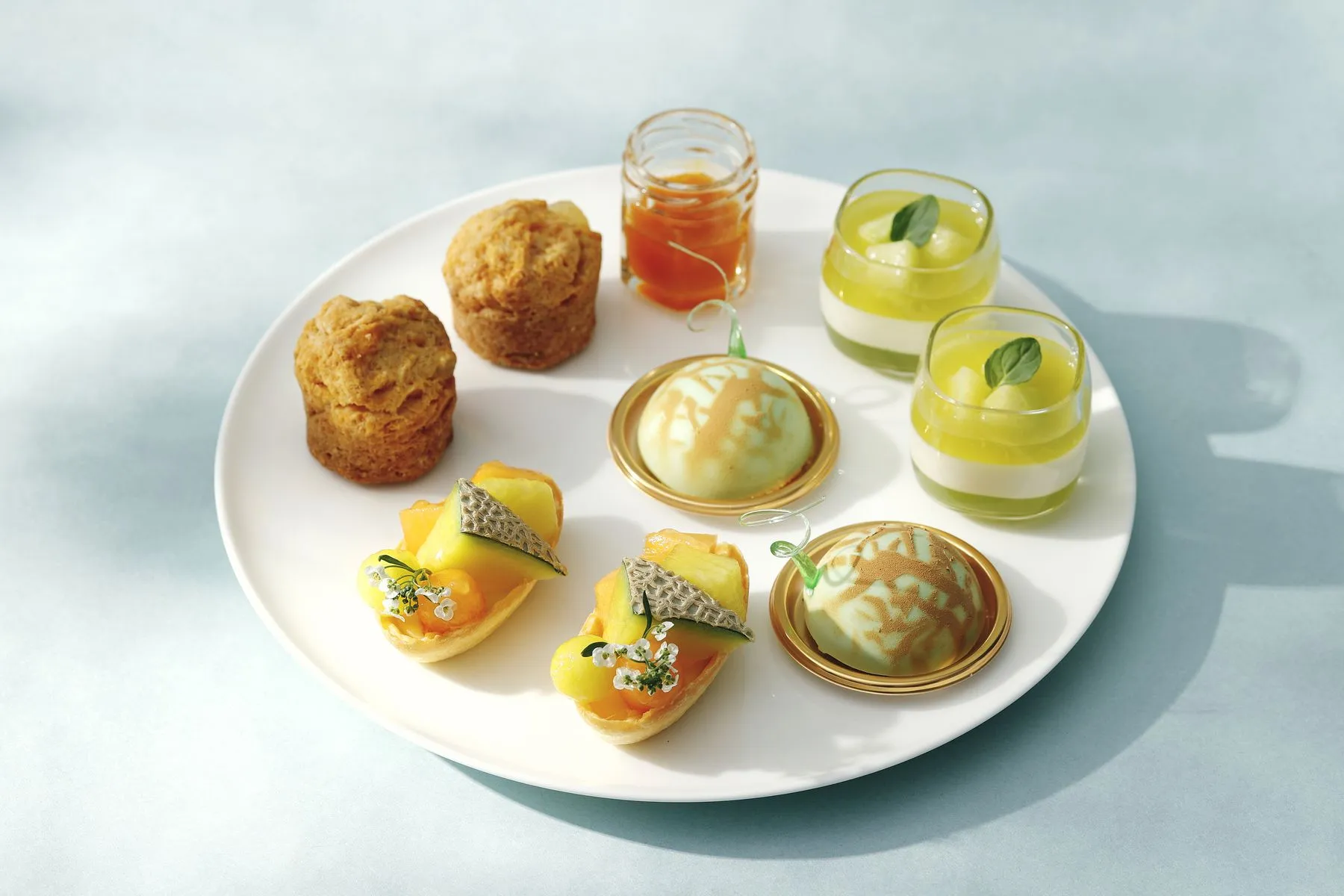 Mellow-Mellow Melon Afternoon Tea