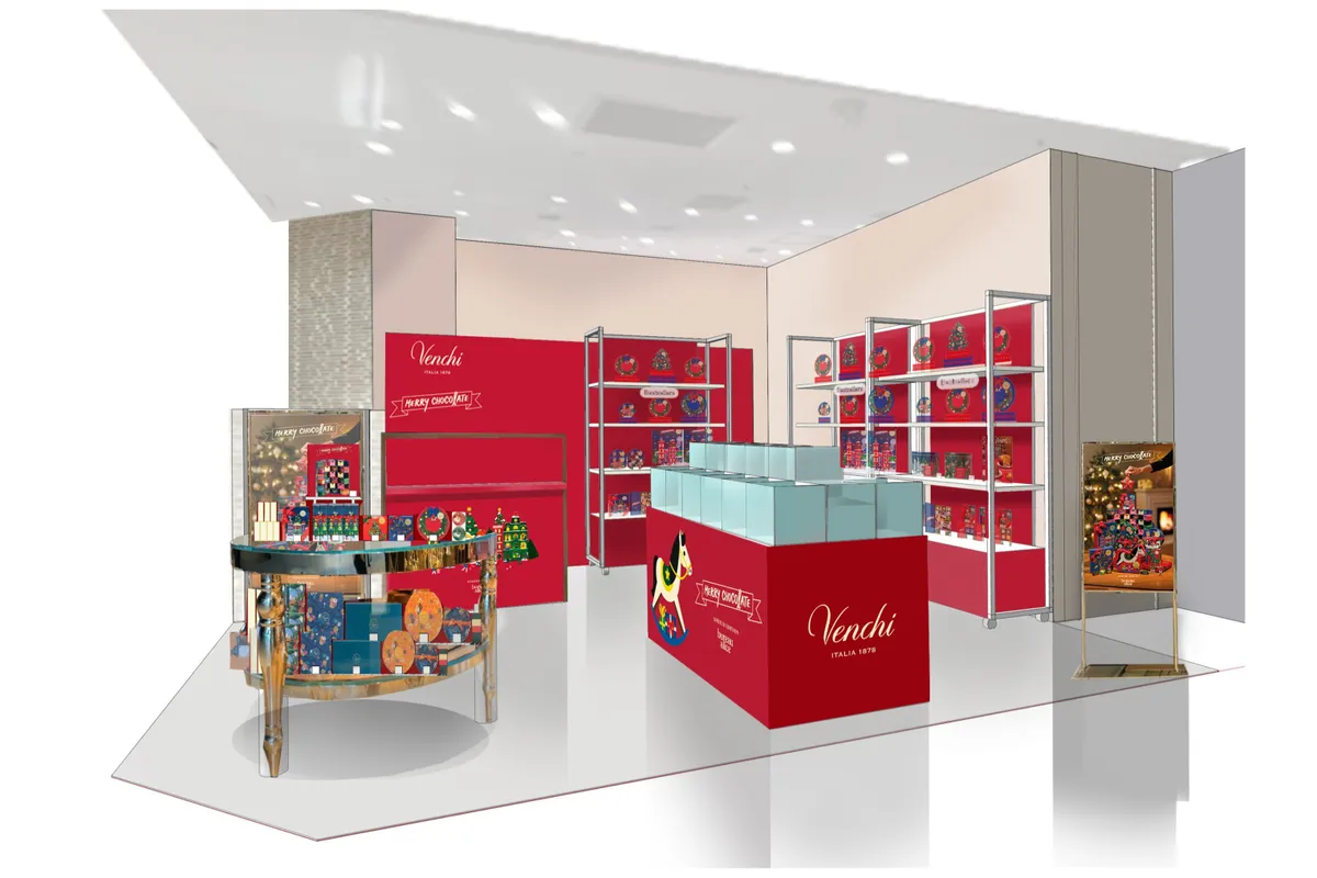 Venchi クリスマスショップ POP-UP