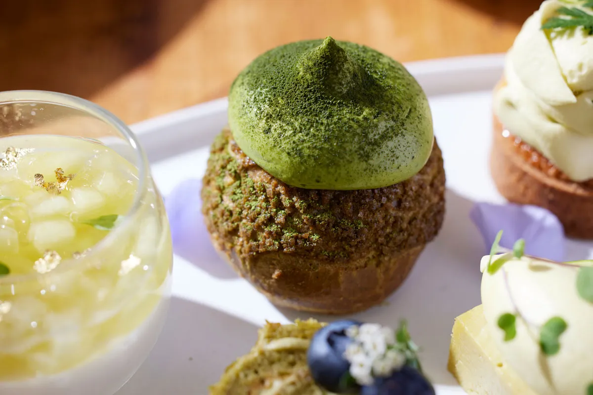 Botanical Green Afternoon Tea