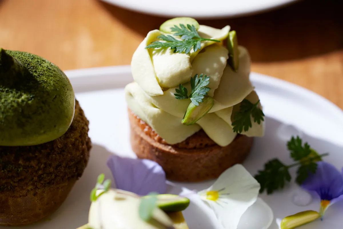 Botanical Green Afternoon Tea