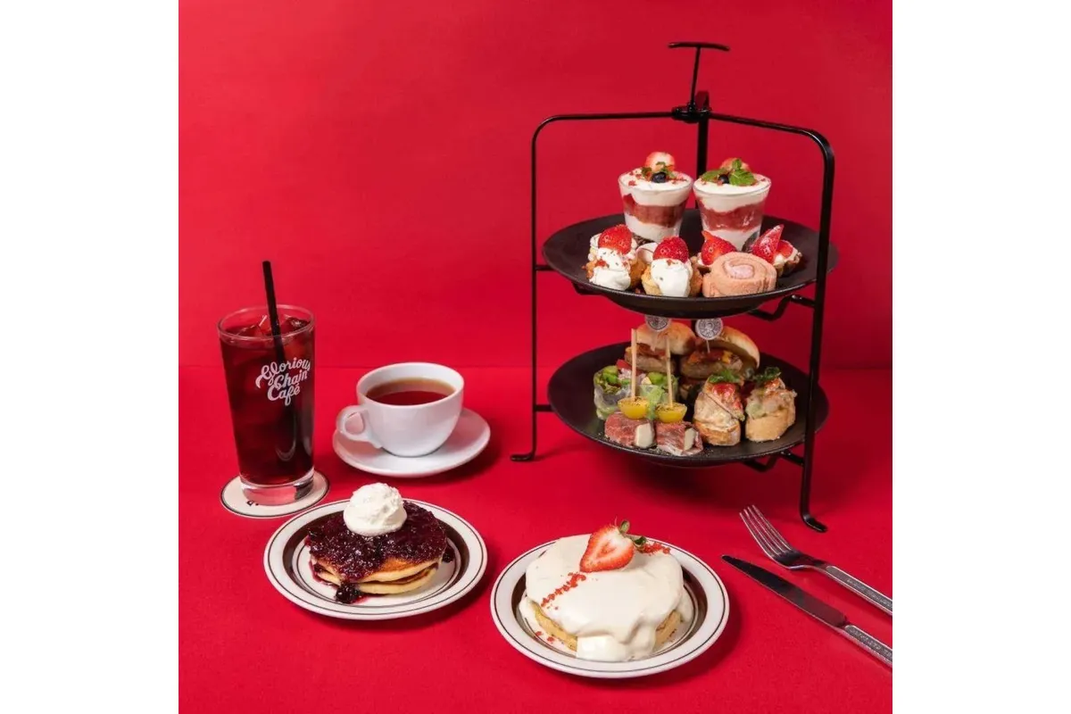 Glorious Chain Cafe 横浜ベイサイド アフタヌーンティー