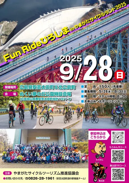 Fun Ride ひろしま in やまがたサイクルランド2025